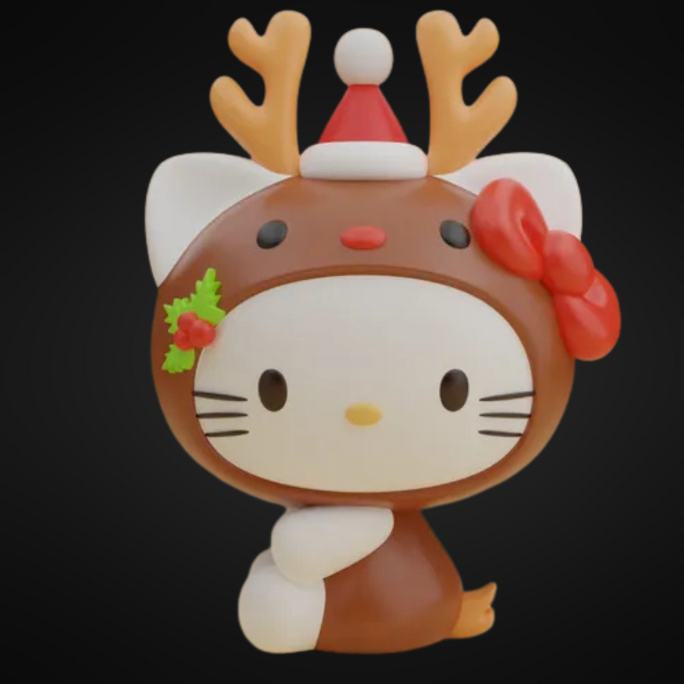 Hello Kitty reindeer – Print To Table
