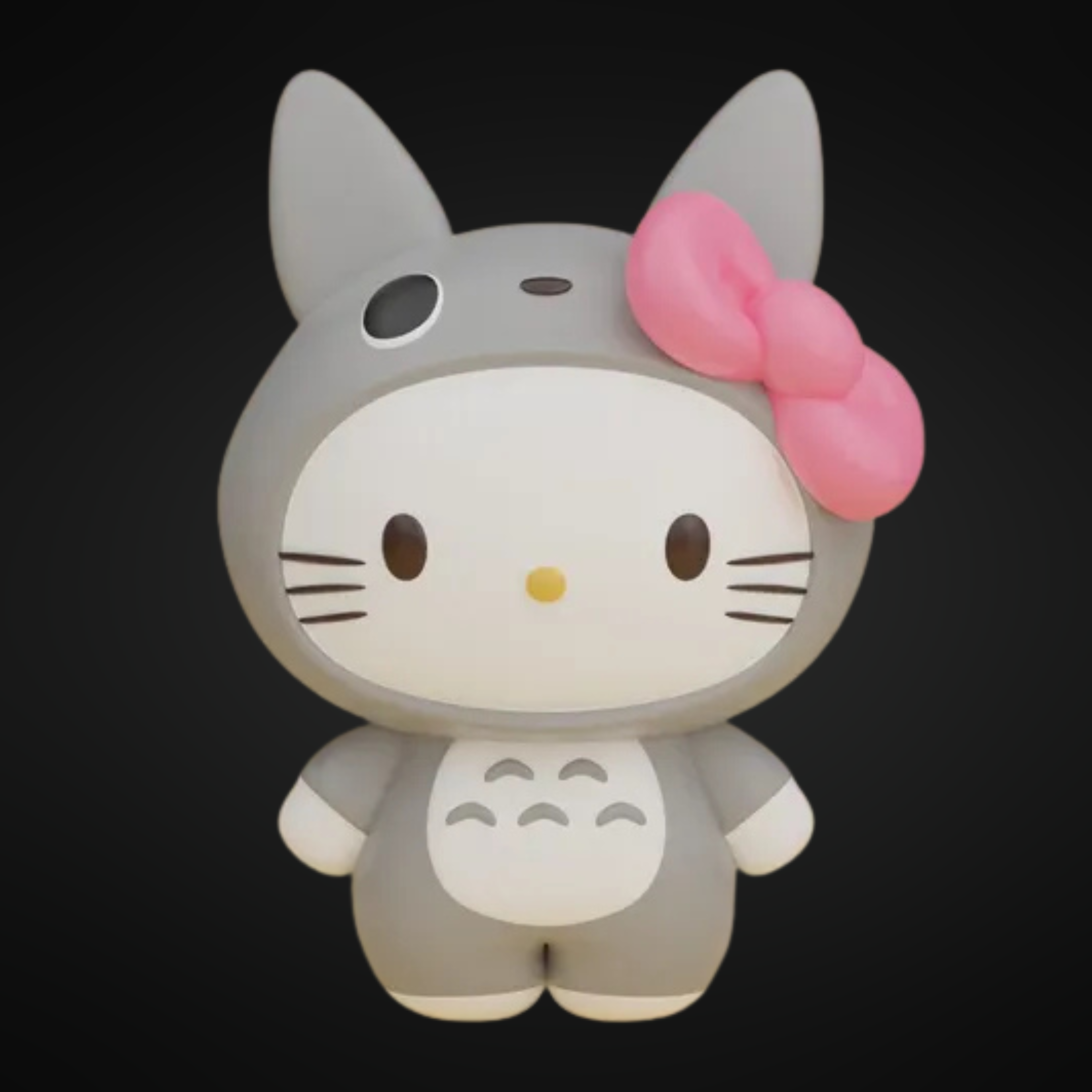 Totoro Hello Kitty – Print To Table