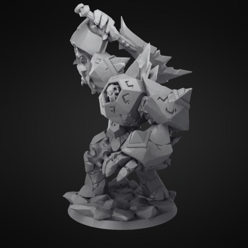 Infernal Golem – Print To Table