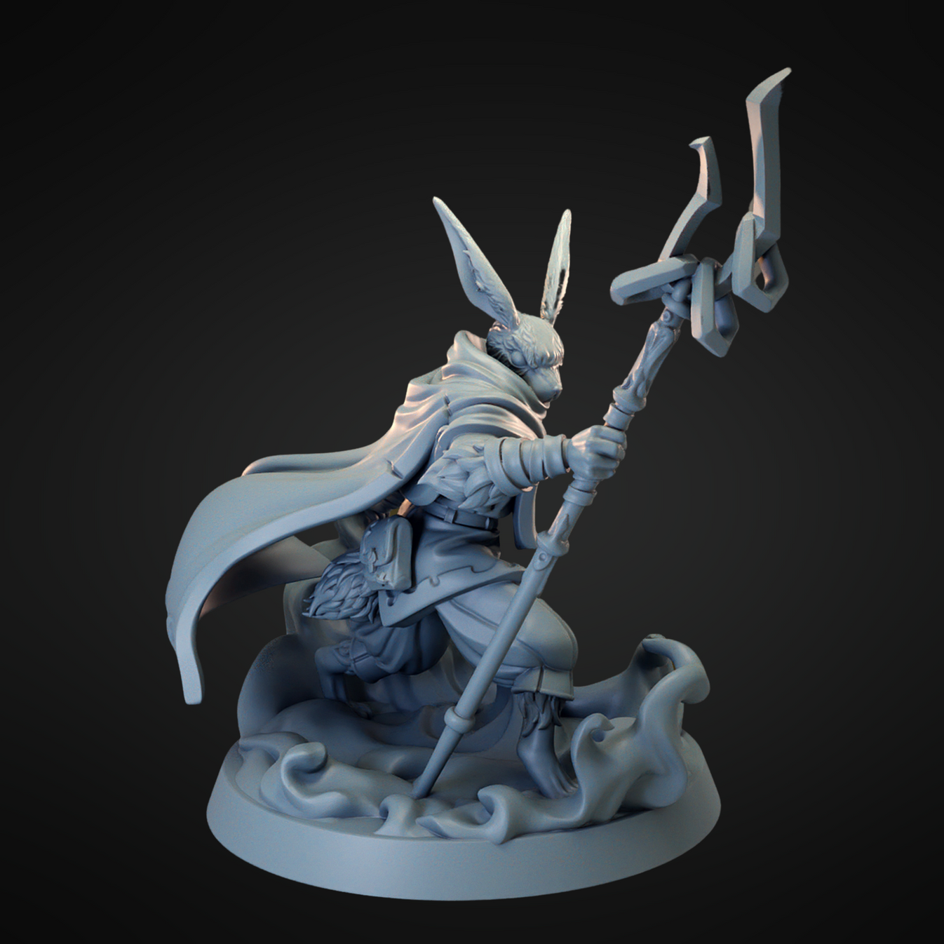 Rabbit Water Mage – Print To Table